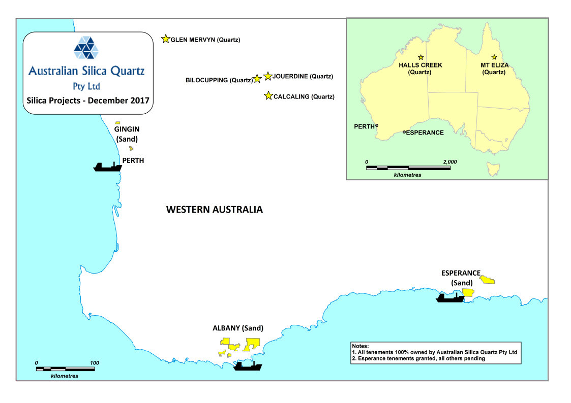 High Grade Silica Quartz | Australian Silica Quartz Group Ltd